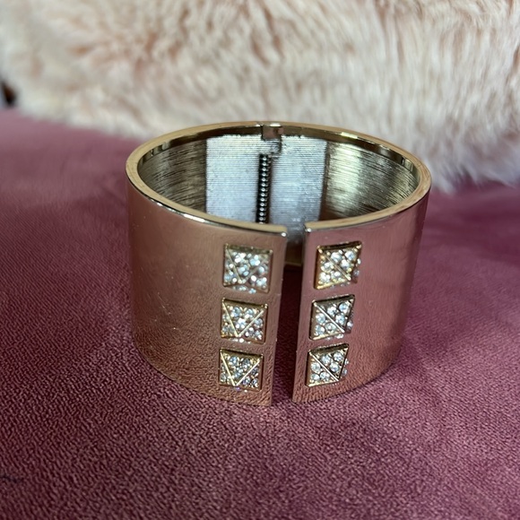 Victoria's Secret | Jewelry | Vintage Victoria Secret Gold Open Bangle ...